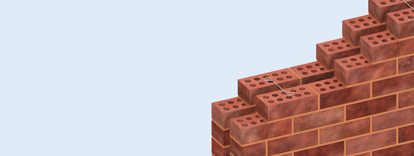 Ties for Double Brick and Brick-to-Block Construction | Ancon (AU)