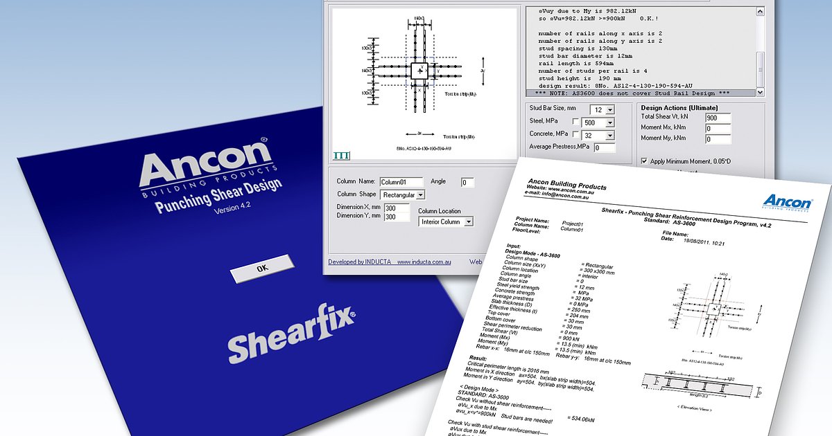 New CD to simplify punching shear reinforcement design | Ancon (AU)