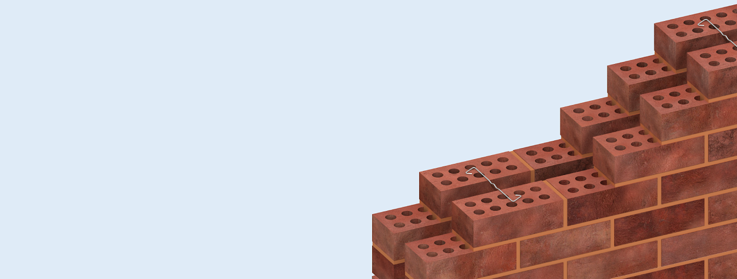 Ties for Double Brick and Brick-to-Block Construction | Ancon (AU)
