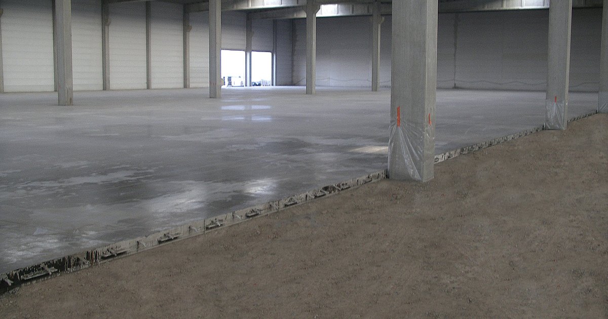 Patented Ancon system for contraction joints in ground bearing floors ...