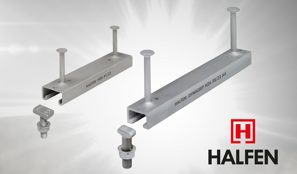 Serrated Halfen HZA Anchor Channels with new European Technical Assessment | Ancon (AU)