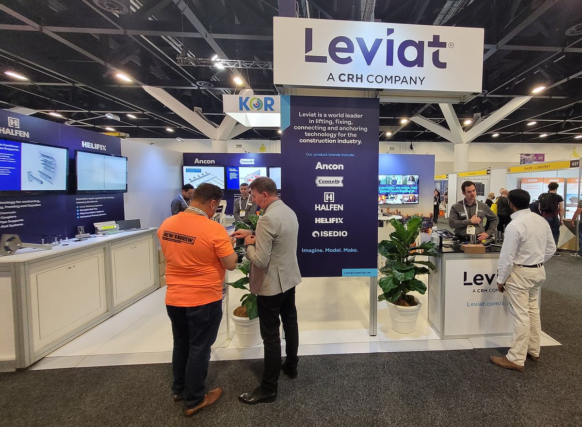 Leviat showcased leading brands at Sydney Build Expo 2022 | Ancon (AU)